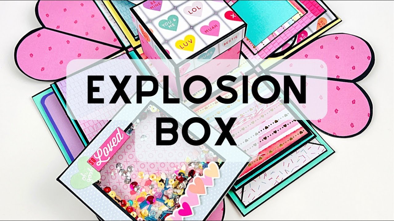 Valentine's Day Explosion Box