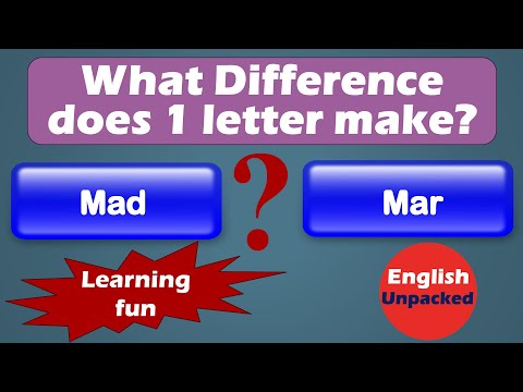 Mad and Mar (One Letter)