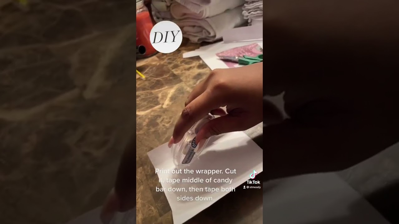 Candy Bars Personalized Wrappers! D.I.Y