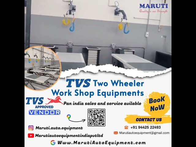 Two Wheeler Workshop Equipments Manufacturer from Coimbatore