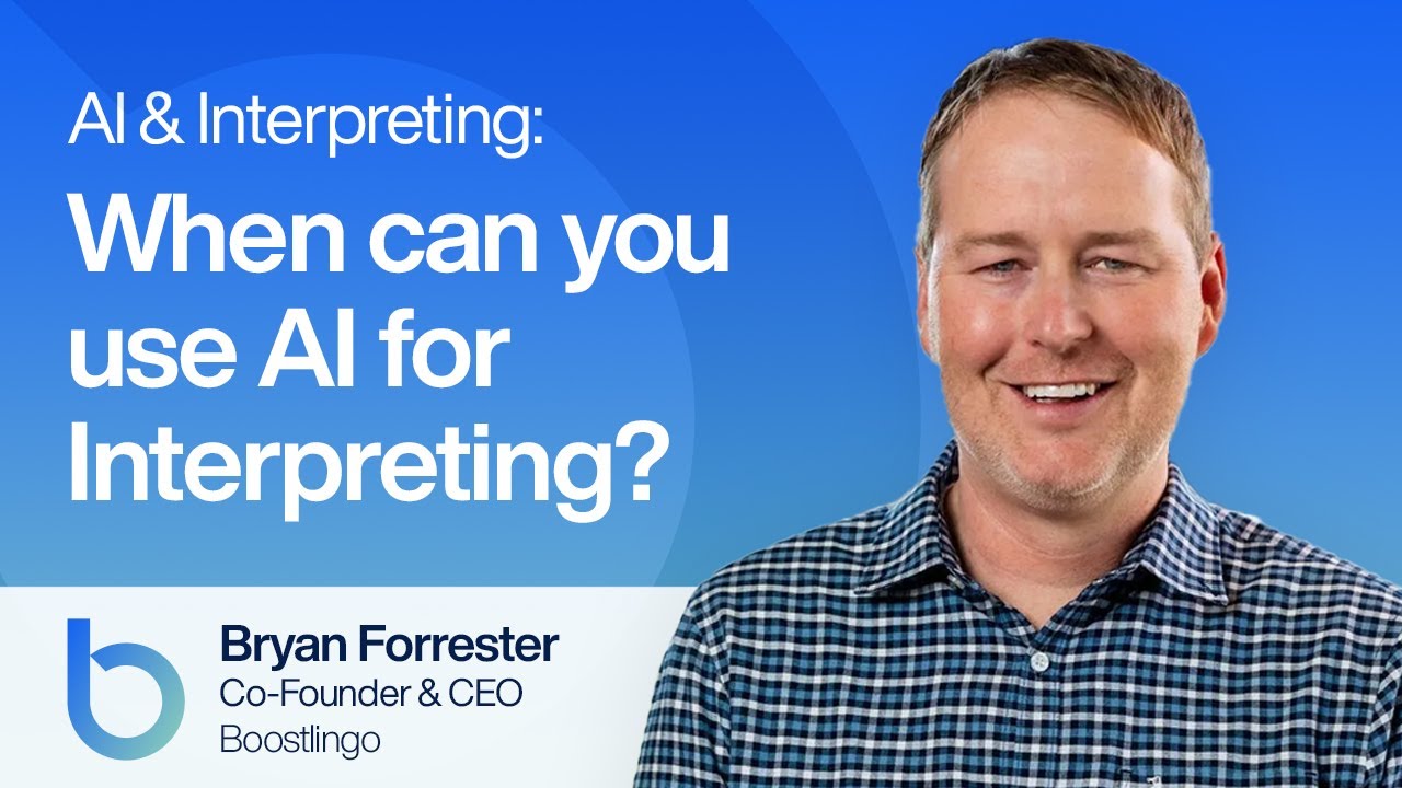When can you use AI for interpreting? | AI and Interpreting