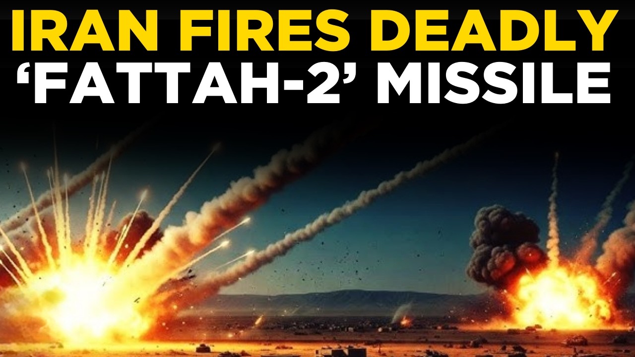 Iran Attacks US-Israel LIVE: Tehran Fires DEADLIEST 'Fattah-2' Missile In Counter Strike |WORLD NEWS