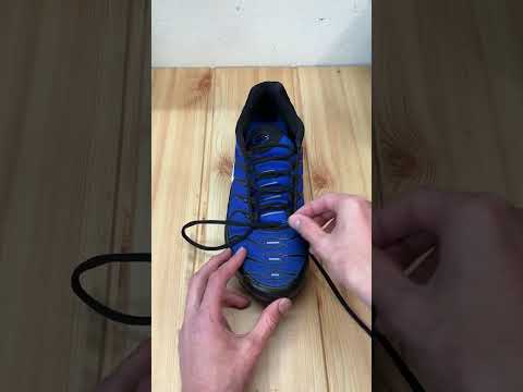 Nike TN (Air Max Plus) Lacing Tutorial #sneakers #nike #tutorial