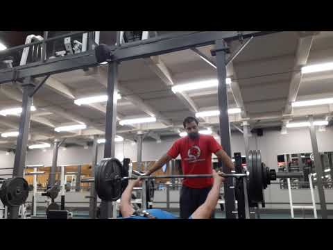 350lb Bench Press 1rep at 44 years age