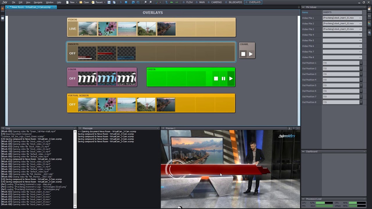 All-In-One Studio, Recording, Audio | Aximmetry Tutorial