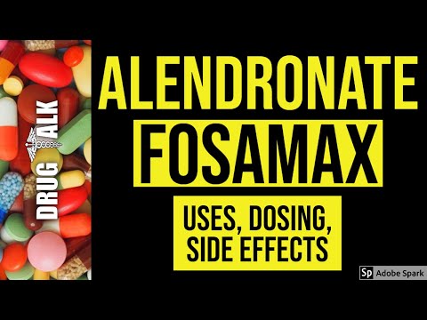 Alendronate (Fosamax) - Uses, Dosing, Side Effects