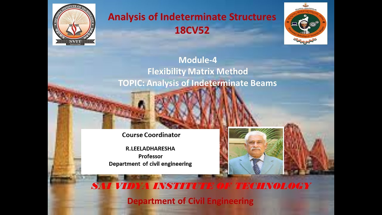 Module-4:Analysis of Indeterminate Beams