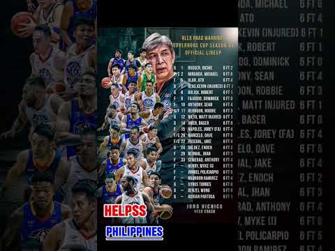 PBA GOVERNORS CUP SESSION 49 | NLEX ROAD WARRIORS - Coach Jong Uichico #pba