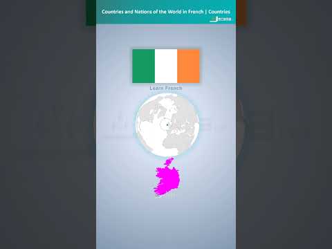 Learn French - Ireland | Countries and Nations of the World in French | Short