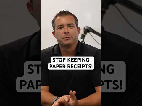 Do you still keep paper receipts?