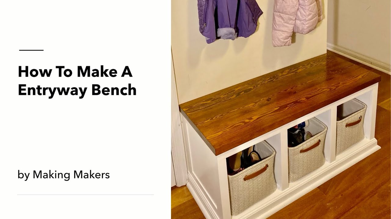 Make A Entryway Bench