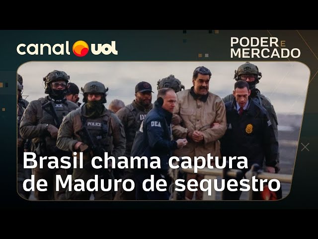 Captura de Maduro é 'sequestro' e passa linha do aceitável, diz Brasil ...