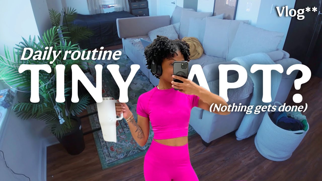 Tiny Apt Vlog, I Accomplished Nothing | A Meaningless Life