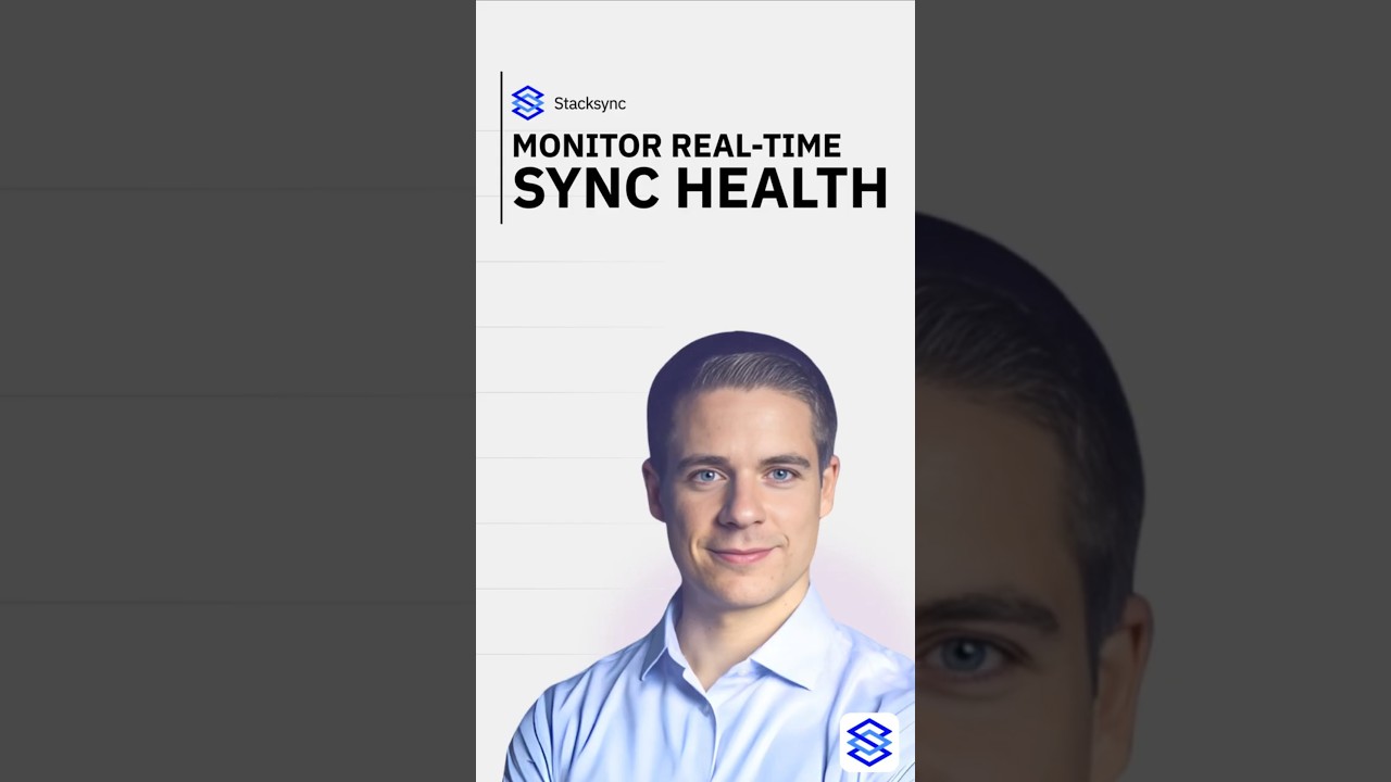Watch now☝️ Monitor Real-Time Sync Health Across All Your Data Systems with Stacksync