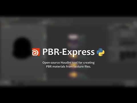 GitHub - CrisDoesCG/PBR-Express: PBR Express is a Houdini script that ...