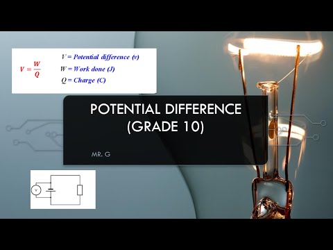 Potential difference (Grade 10)