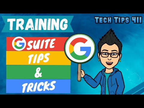 How to Use G-Suite (Tips & Tricks) | Training