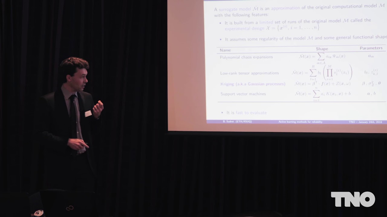 Bruno Sudret - Active learning methods for reliability analysis of engineering systems