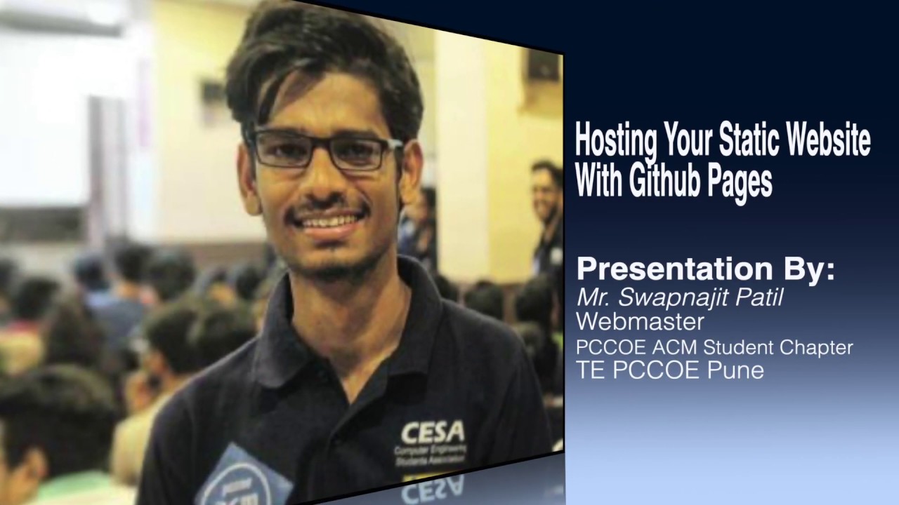 Hosting Your Static Website With Github Pages