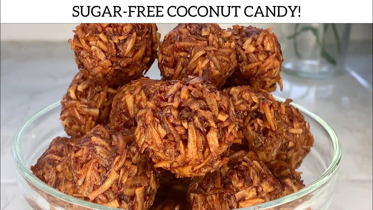 HOW TO MAKE COCONUT CANDY WITHOUT SUGAR