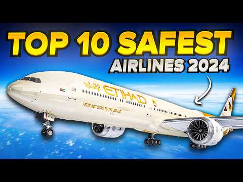 Top 10 SAFEST AIRLINES in The World in 2024