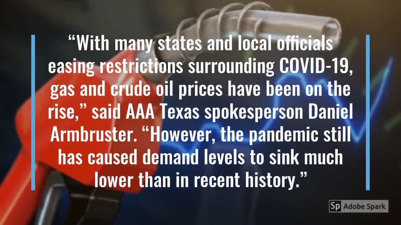 AAA Texas: Gas Prices Rise Due to Increasing Crude Oil Prices, Demand Fluctuation