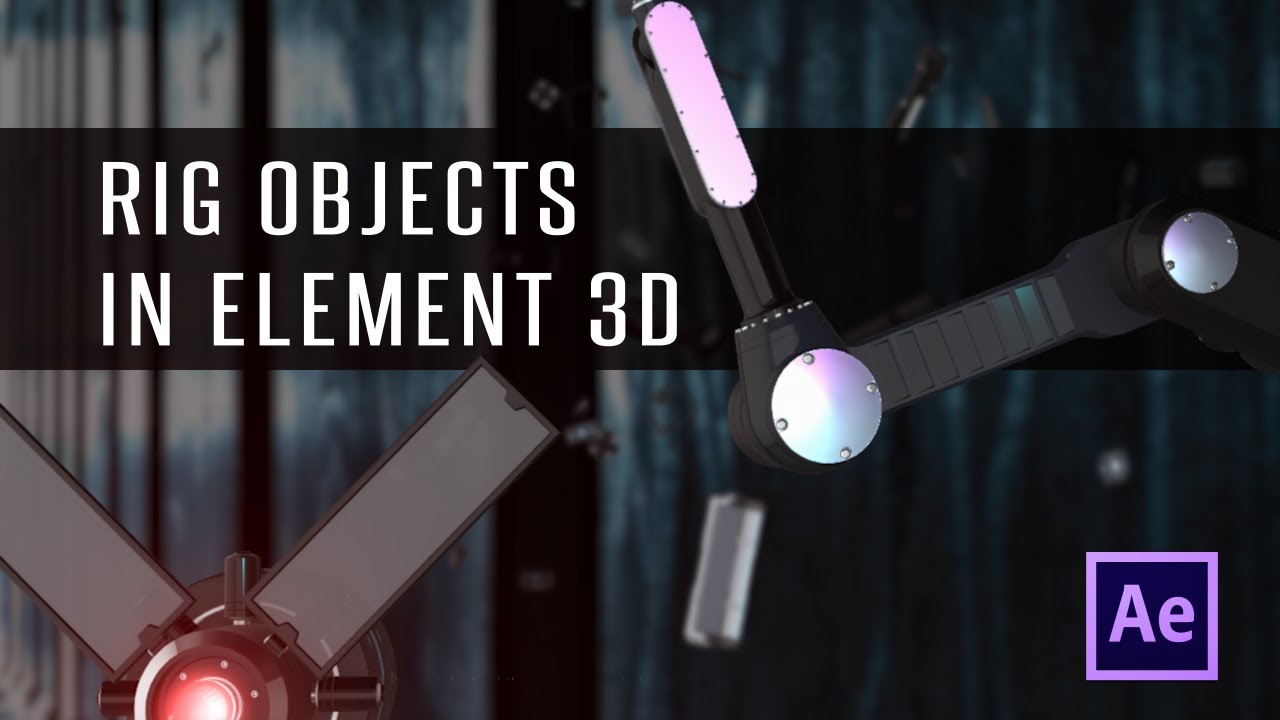 Rig objects in Element 3D