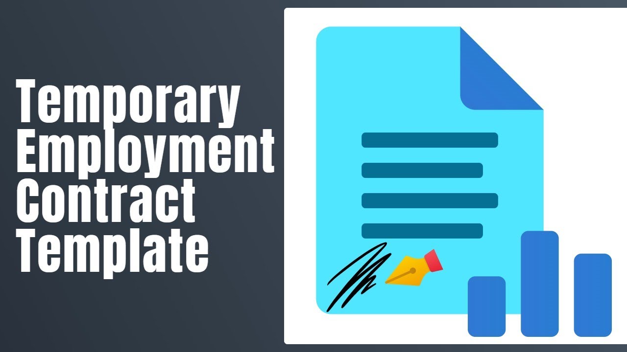 Temporary Employment Contract Template - How To Fill Temporary Employment Contract