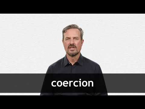 COERCION definition and meaning | Collins English Dictionary