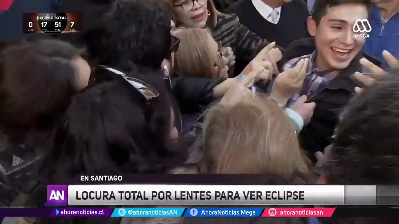 Locura total por conseguir a última hora lentes certificados para ver el eclipse