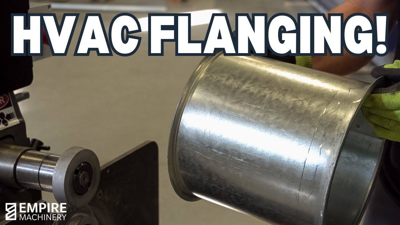 Flanging on the EM-PRO EMT-7R Rotary Machine!