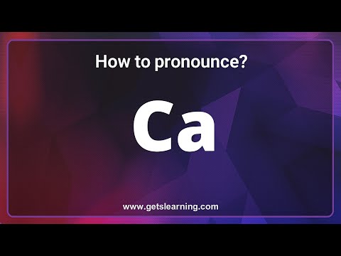 How to pronounce Ca in English Correctly | Common Words