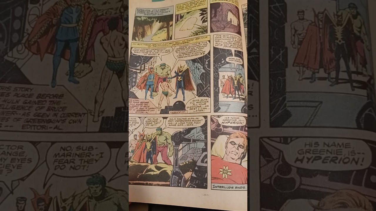 The Defenders #111 Marvel Comics 1982 Patsy Walker Story wraps up Possession of Hellcat Storyline