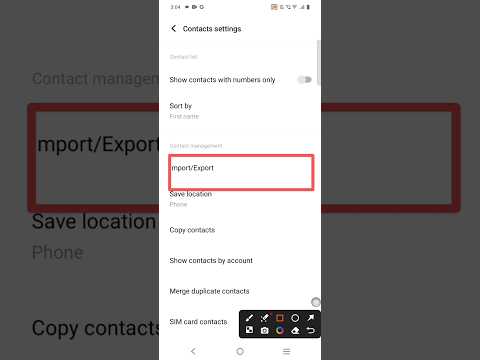 How to import contacts from Gmail in Iqoo z9 5g? #import #contact #contacts #gmail #android