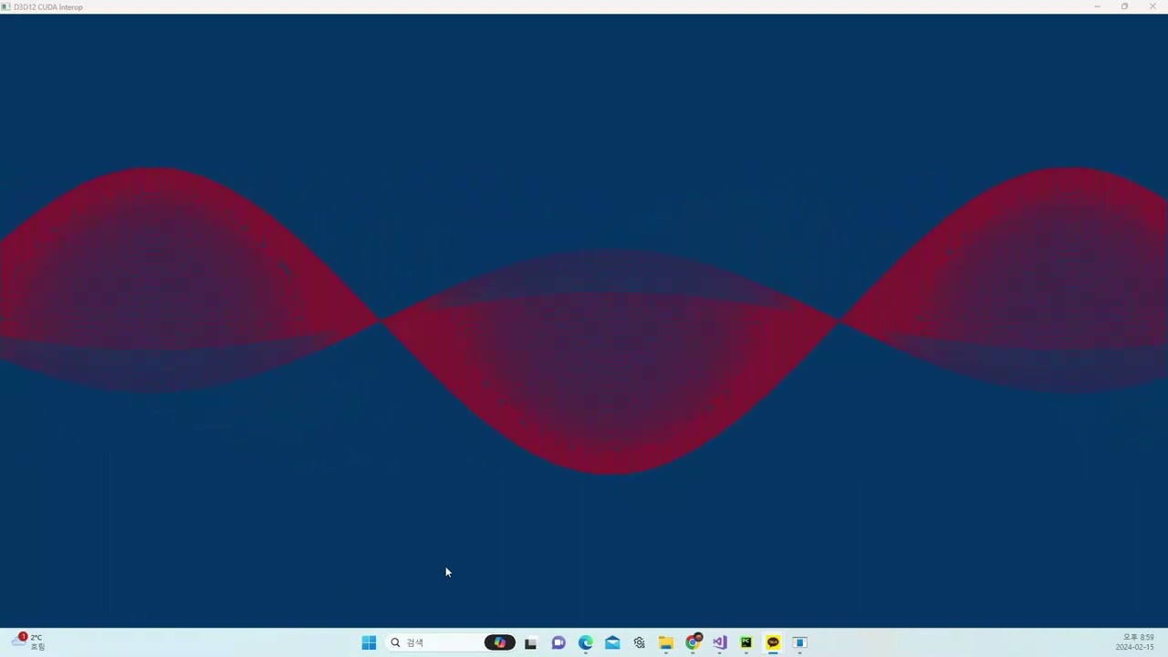 CUDA Sample - simpleD3D12 - C++
