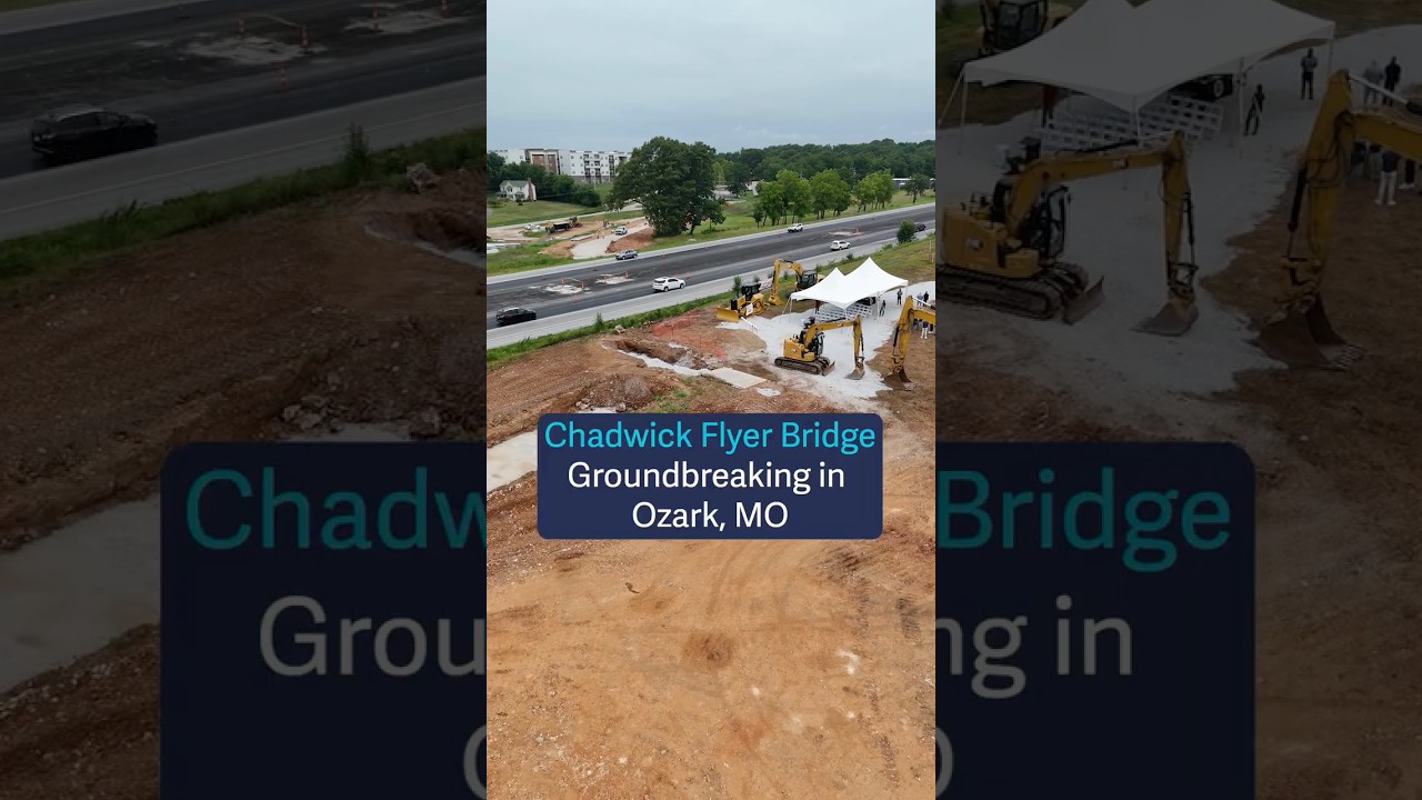 Chadwick Flyer Bridge Groundbreaking - Ozark, MO