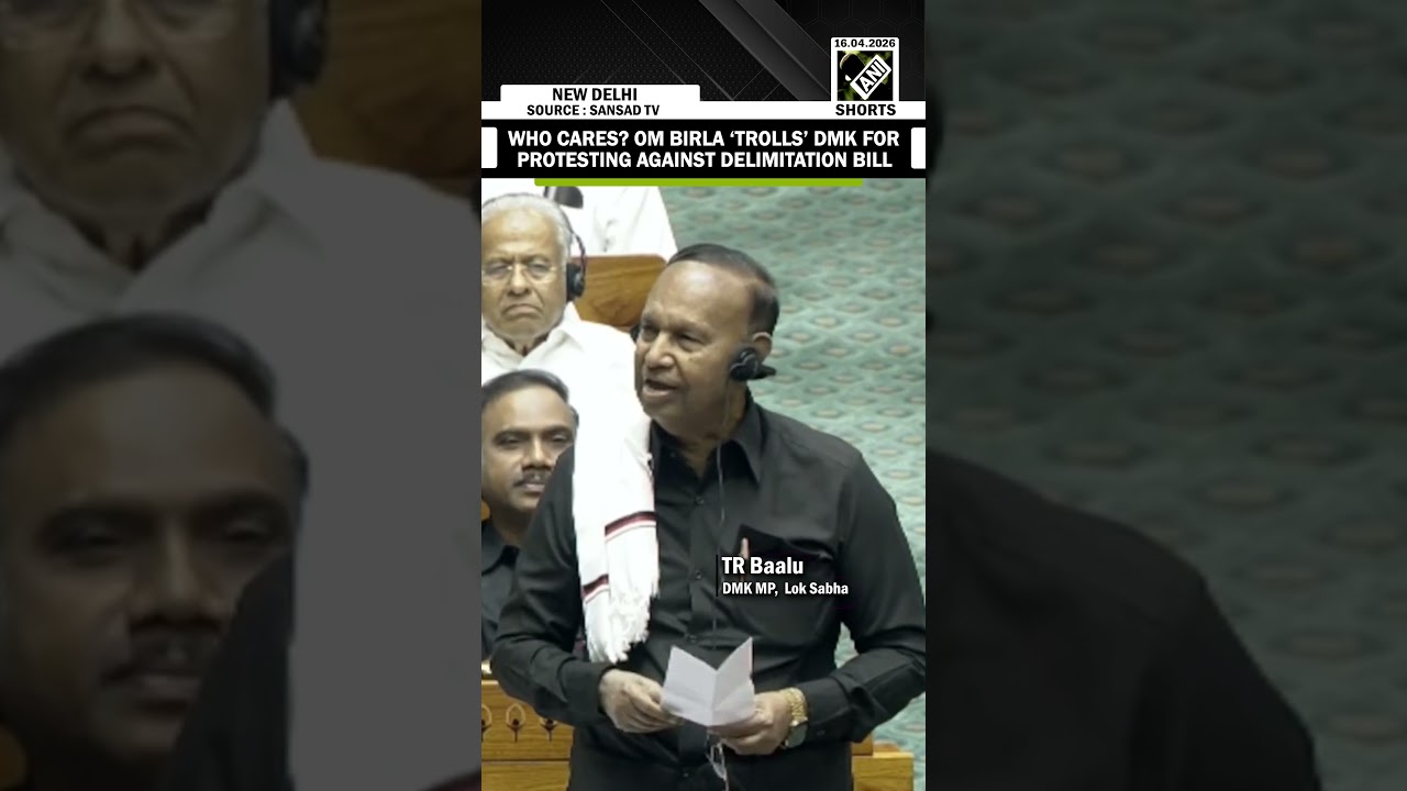 Lok Sabha Speaker Om Birla ‘trolls’ DMK MP TR Baalu for protesting against Delimitation Bill