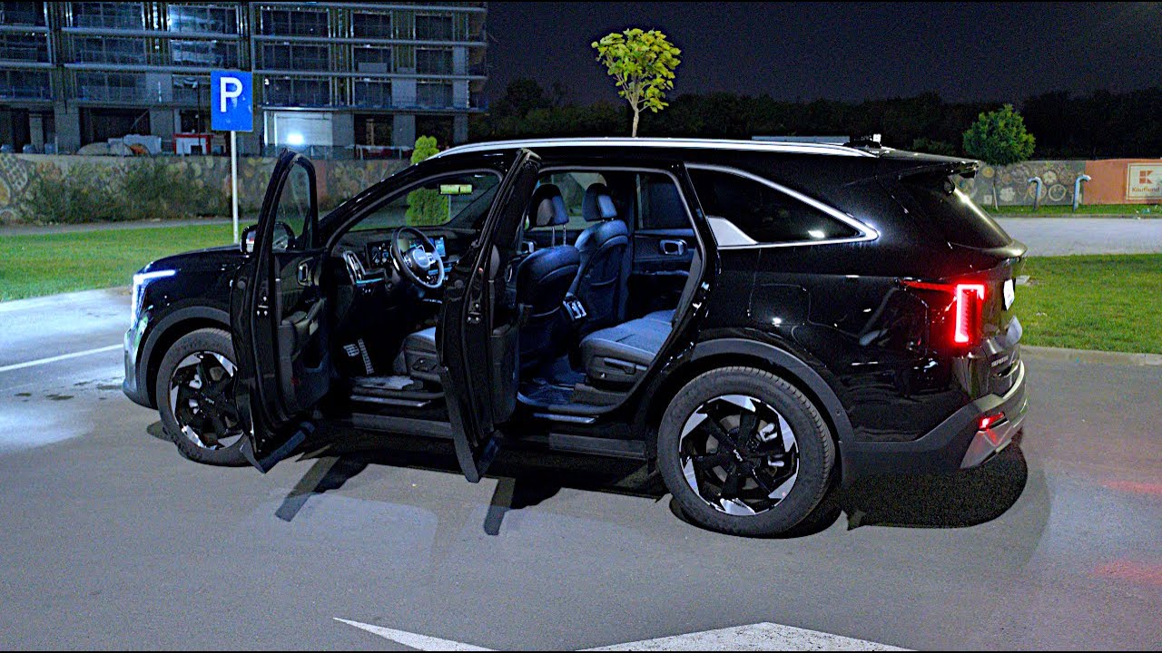 Kia Sorento 2024 Night Lights Interior Exterior