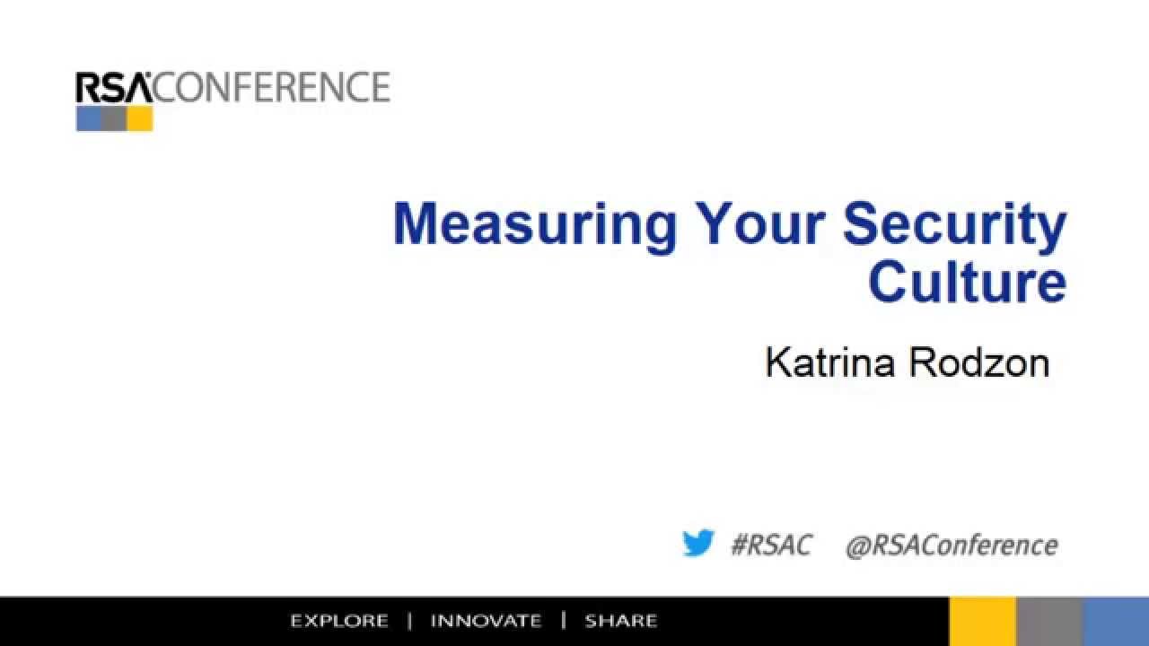 Measuring Your Security Culture