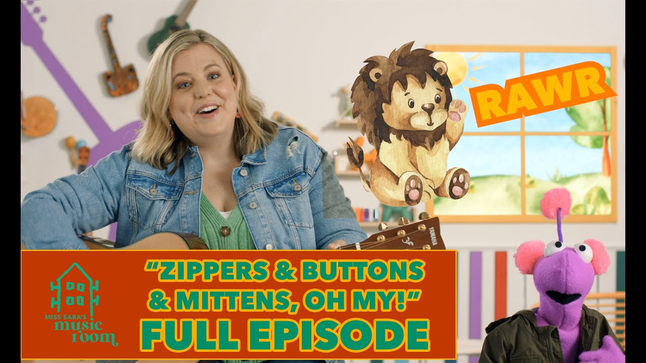Miss Sara's Music Room | ZIPPERS & BUTTONS | Wheels on the bus, Old McDonald, Montessori, Stretching