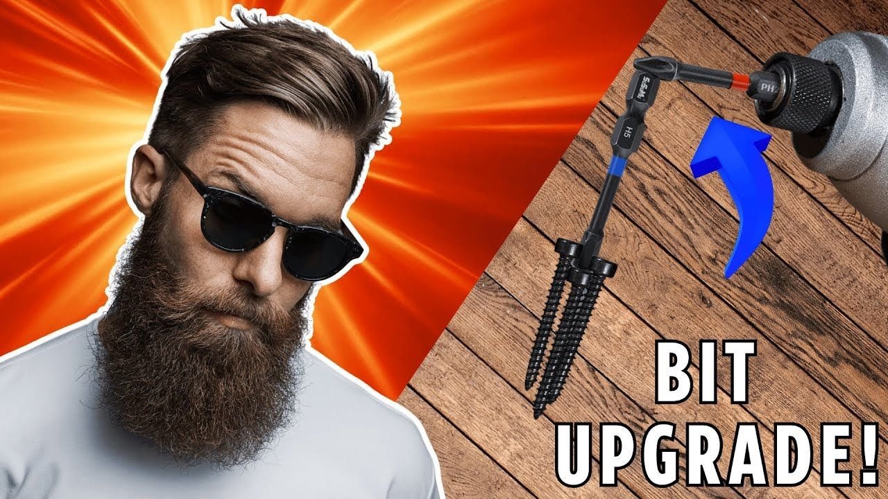 Never Drop a Screw Again with Super Strong Magnetic Bits