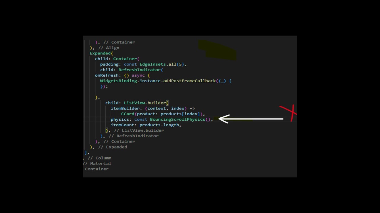 Resolving BouncingScrollPhysics & ClampingScrollPhysics Conflict with Slide to Refresh in Flutter.