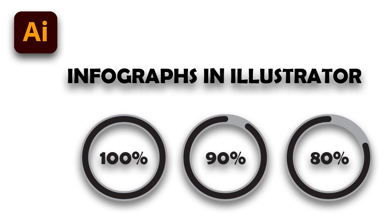 Infographic Circles in Adobe Illustrator – Illustrator Tutorial