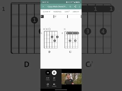 Gipsy Mato Denes - Pre Blackica Akordy ✌️🎸 #gipsymusic #romanegila #akordy #chords #guitar