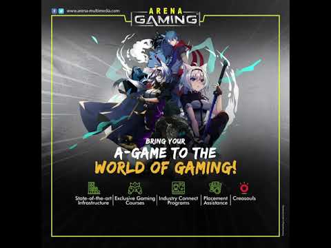 Arena Animation Gaming courses.