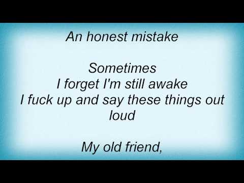 Bravery - An Honest Mistake Lyrics