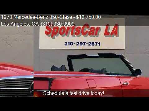 1973 Mercedes-Benz 350-Class 4 SPEED for sale in Los Angeles
