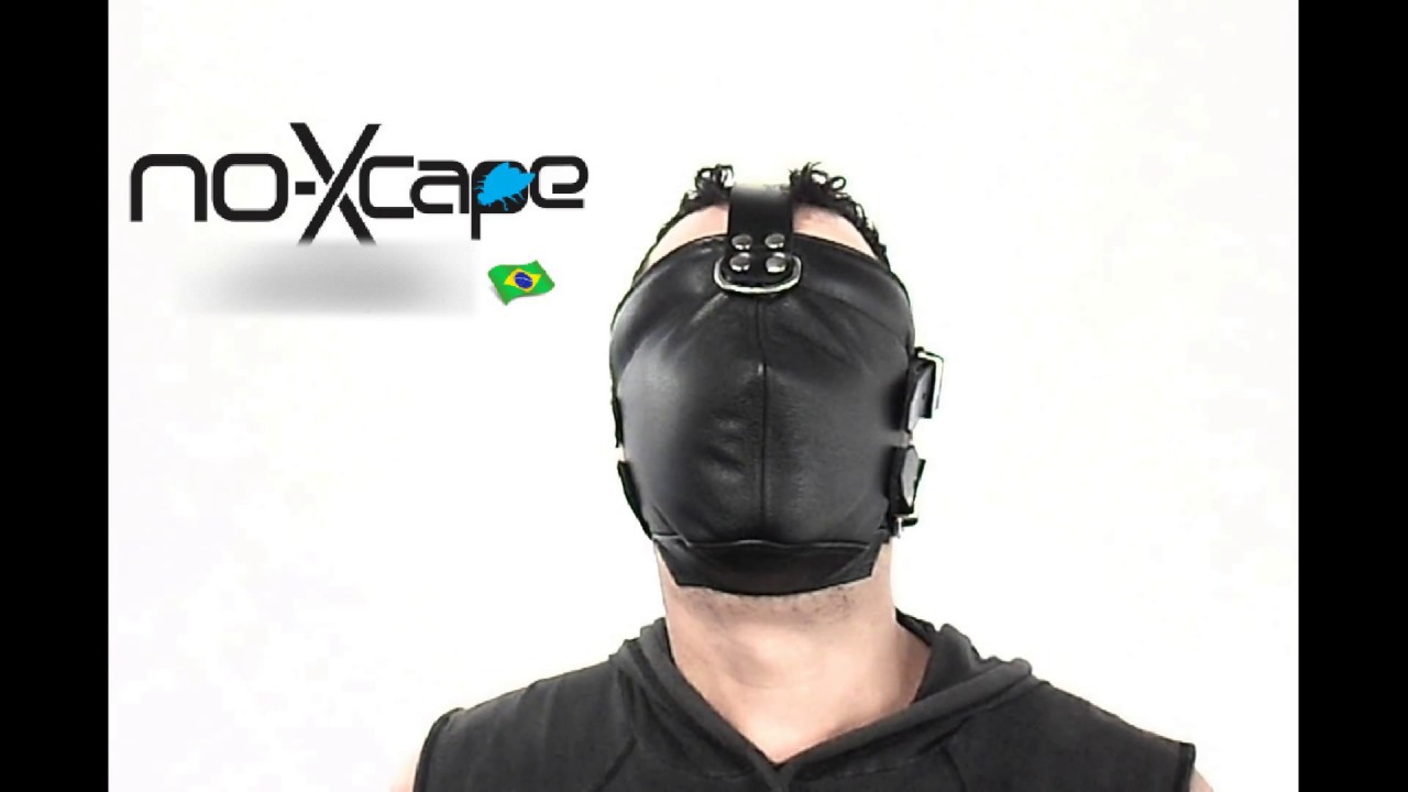 Breath control mask from NOXCAPES! The Brazilian Leather!