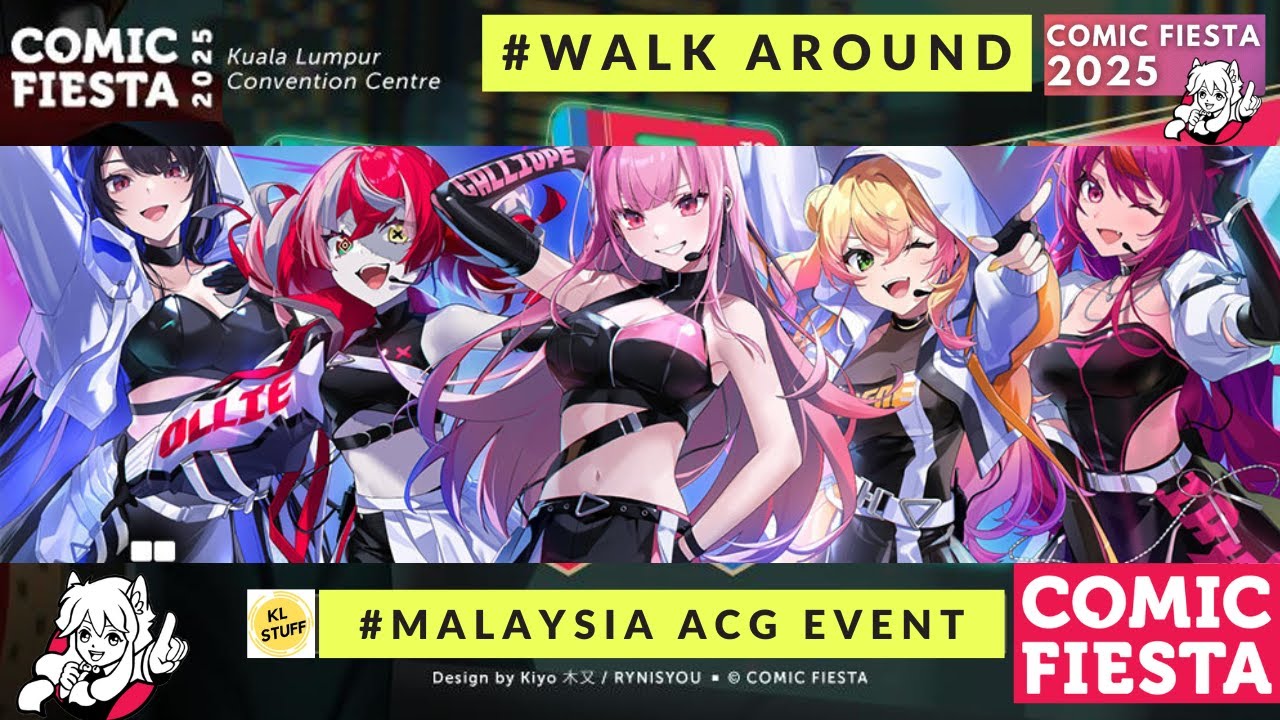Comic Fiesta 2025 @ Kuala Lumpur Convention Centre | 20-21 Dec 2025 | Walk Around