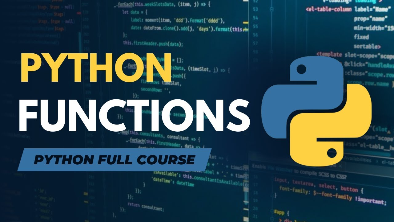 Functions in Python | Python Full Course in Hindi/Urdu - Tutorial #19